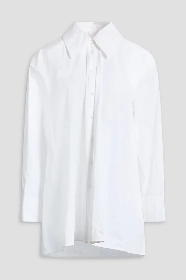 JIL SANDER Oversized Cottonpoplin Shirt - White