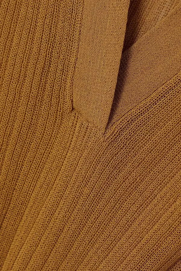 Max Mara Ribbed Silk Sweater