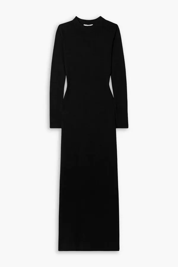 FFORME Cottonjersey Maxi Dress - Black