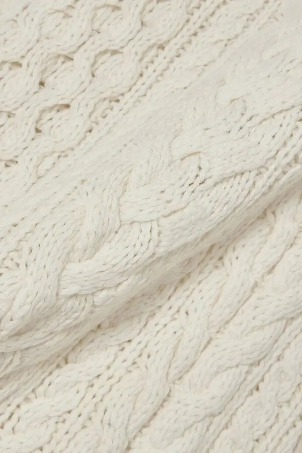 Gabriela Hearst Callum Cable-knit Cashmere Maxi Skirt