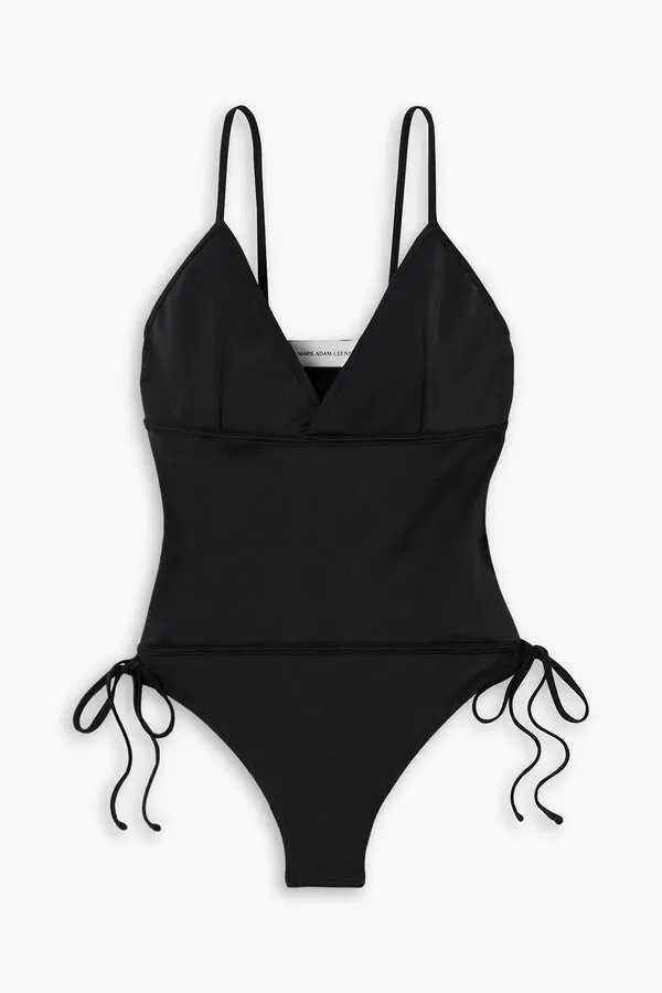 Marie Adam-Leenaerdt Stretchscuba Bodysuit - Black