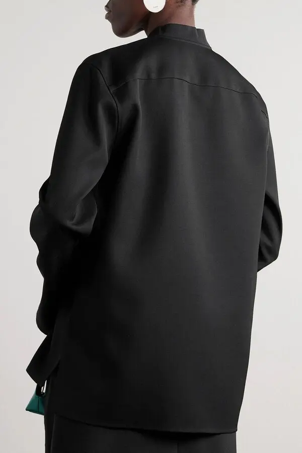 JIL SANDER Wool-twill Jacket