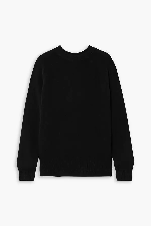 Christopher Esber Monument Twisted Cutout Cashmere Sweater - Black