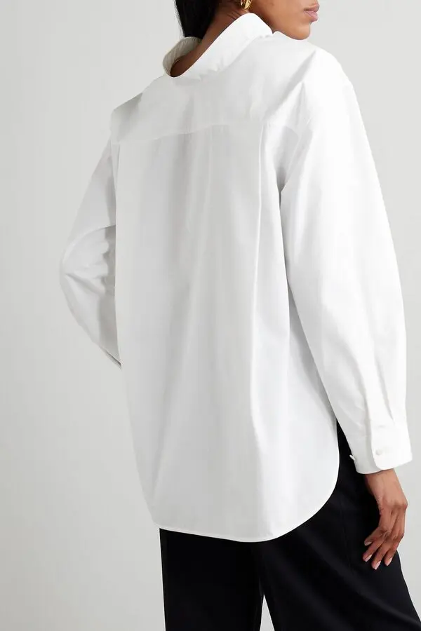 FFORME Oversized Cotton-poplin Shirt