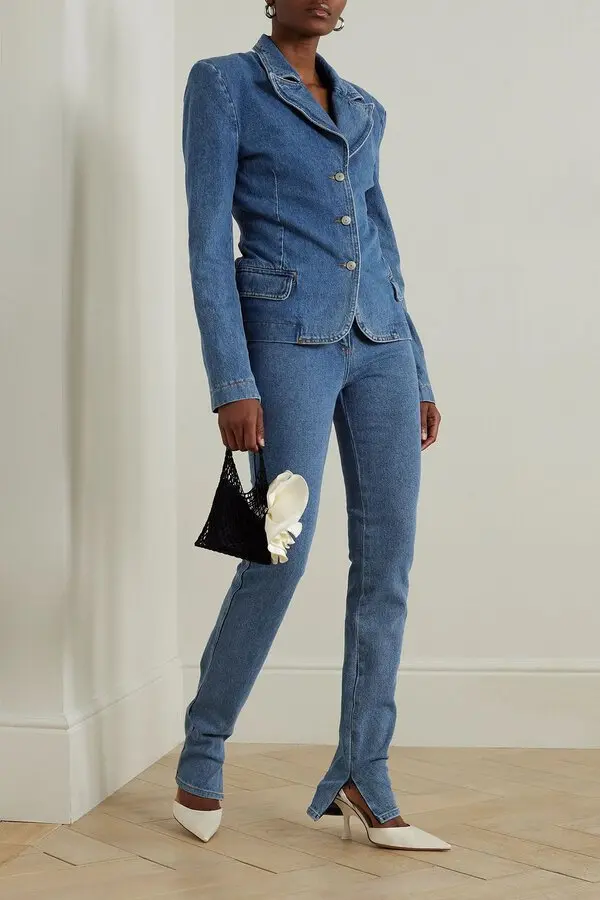 Magda Butrym Highrise Straightleg Jeans