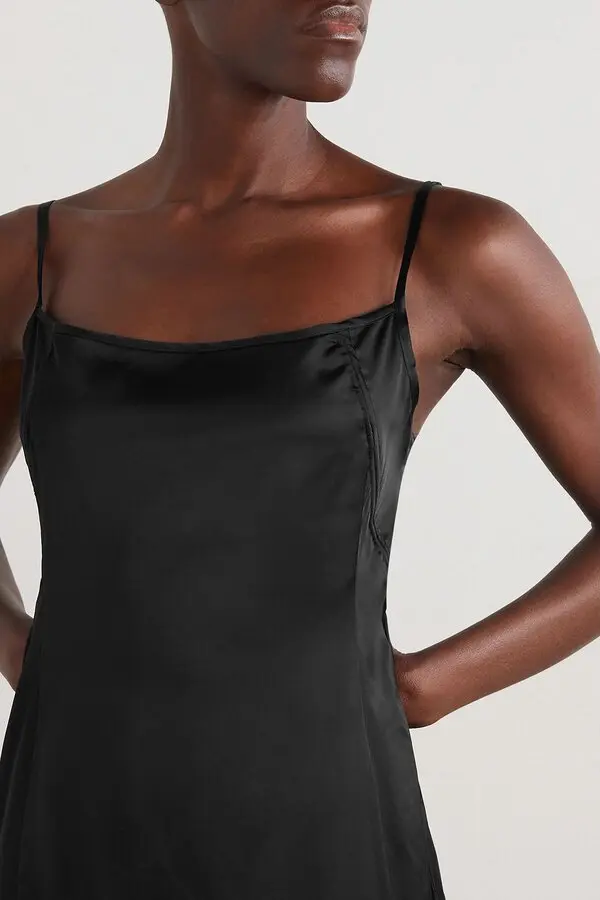 Jacquemus Chouchou Convertible Duchesse-satin Midi Dress