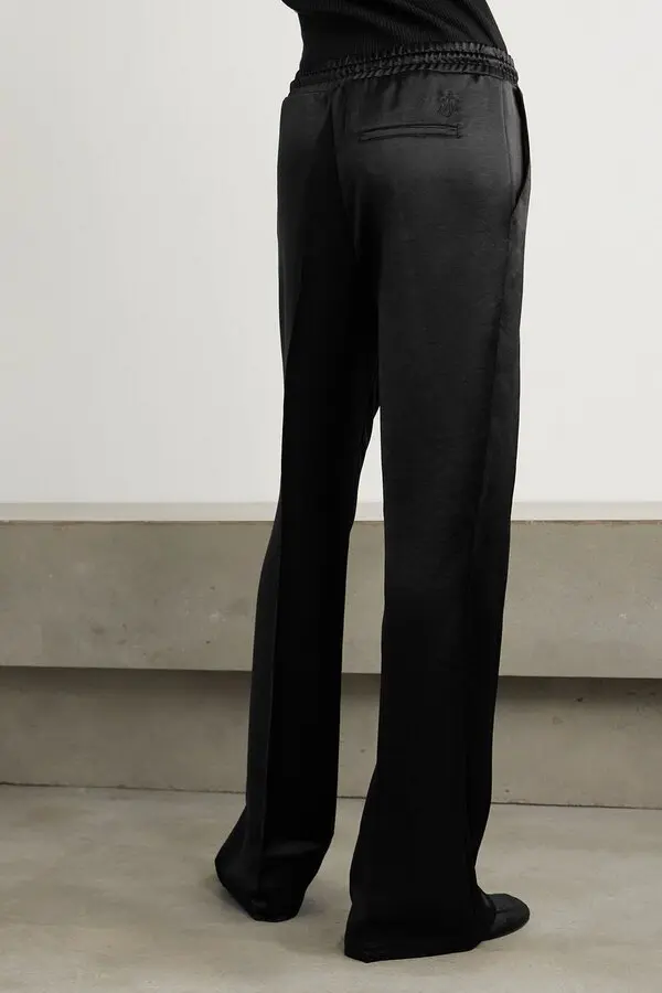 JW Anderson Satin Straightleg Track Pants