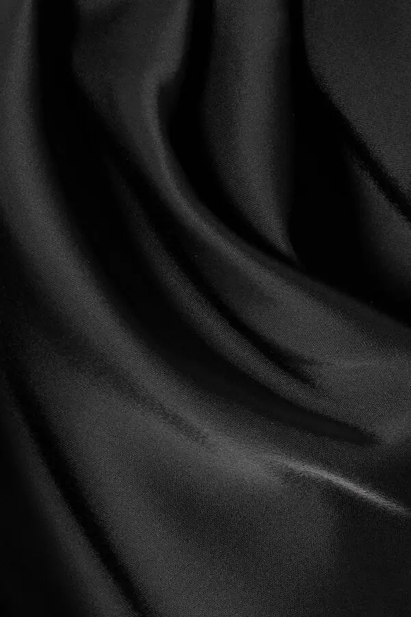 JW Anderson Gathered Duchess-satin Mini Dress