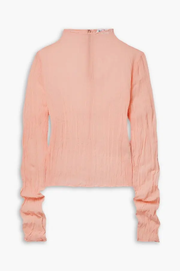 Acne Studios Crinkledgeorgette Top