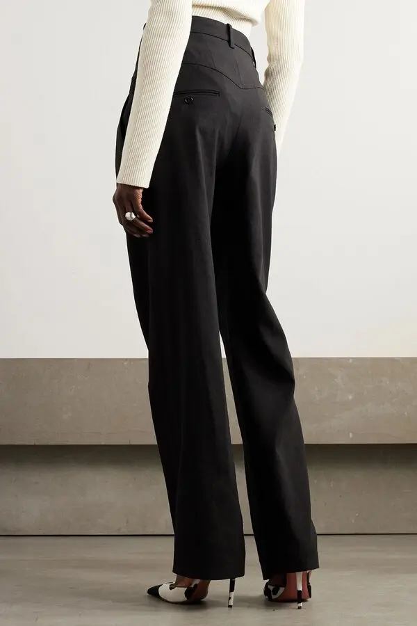 Isabel Marant Staya Paneled Wide-leg Pants
