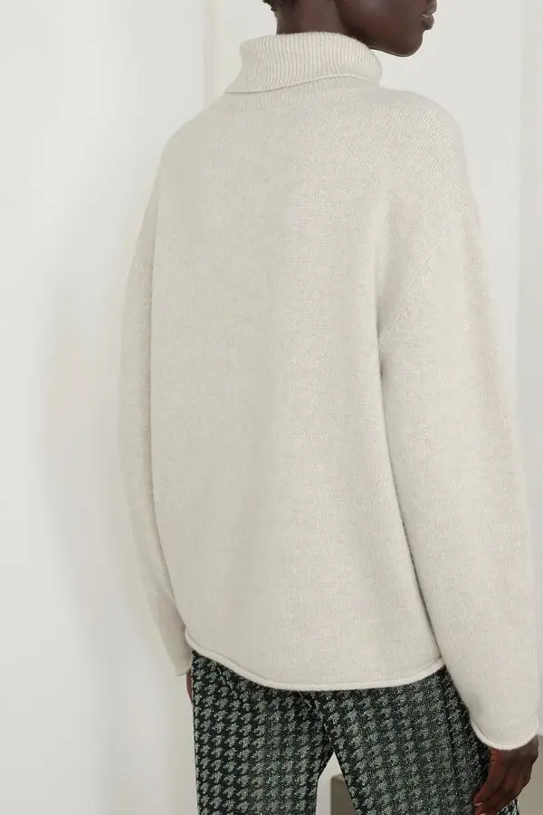 THE ELDER STATESMAN Cashmere Turtleneck Sweater