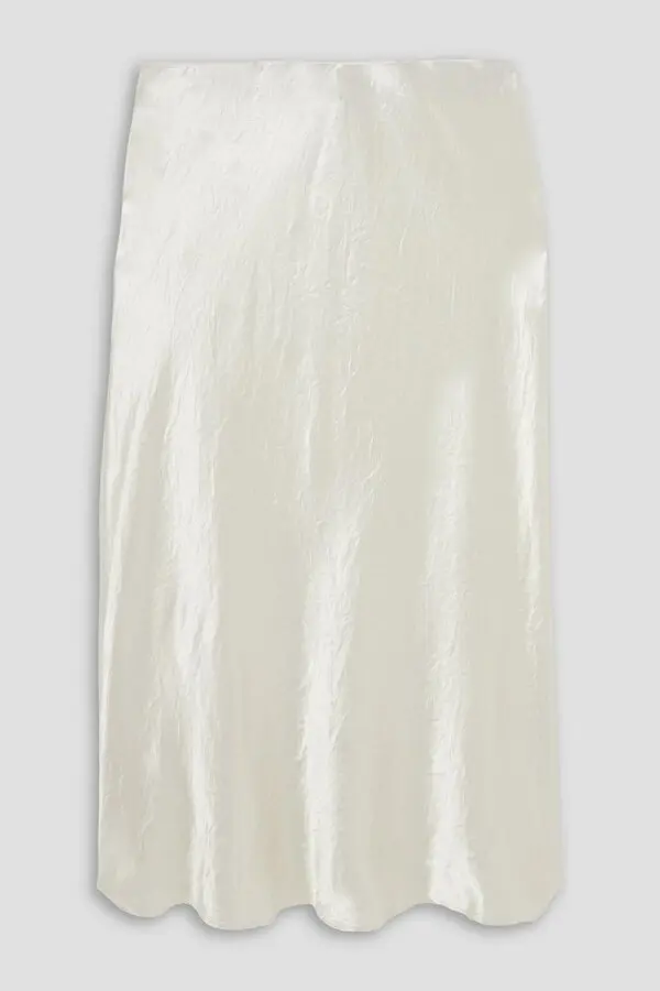 Max Mara Satin Midi Skirt