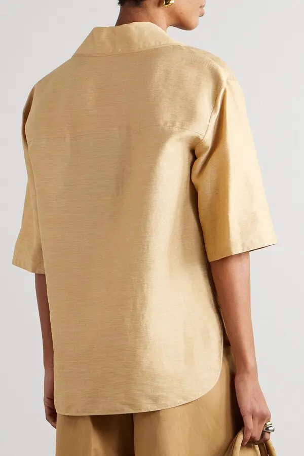 Max Mara Osiride Oversized Woven Shirt