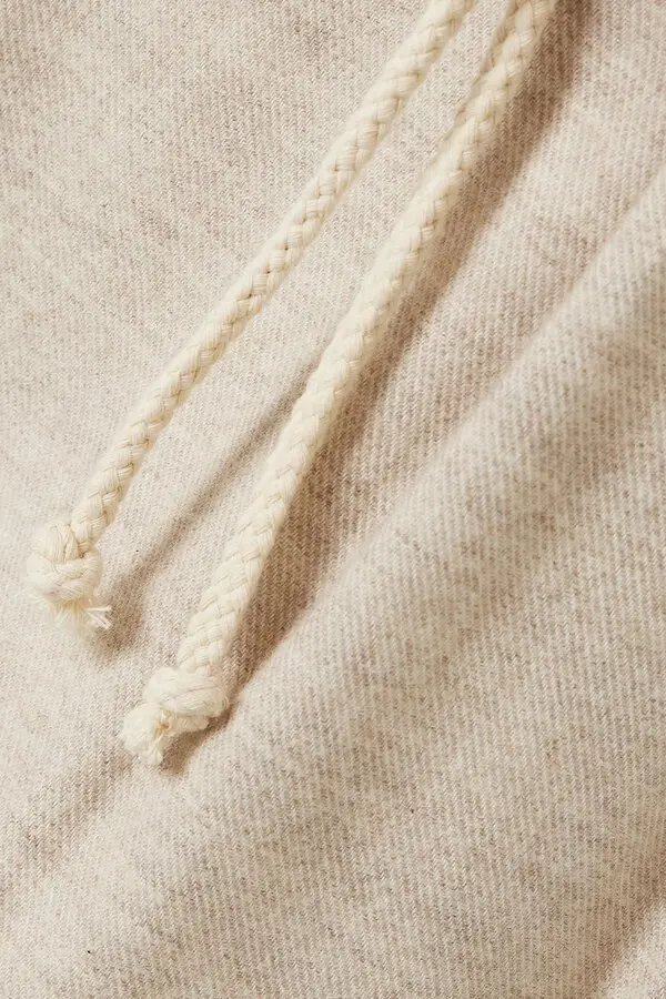 Maria Mcmanus Cotton And Wool-blend Straight-leg Pants