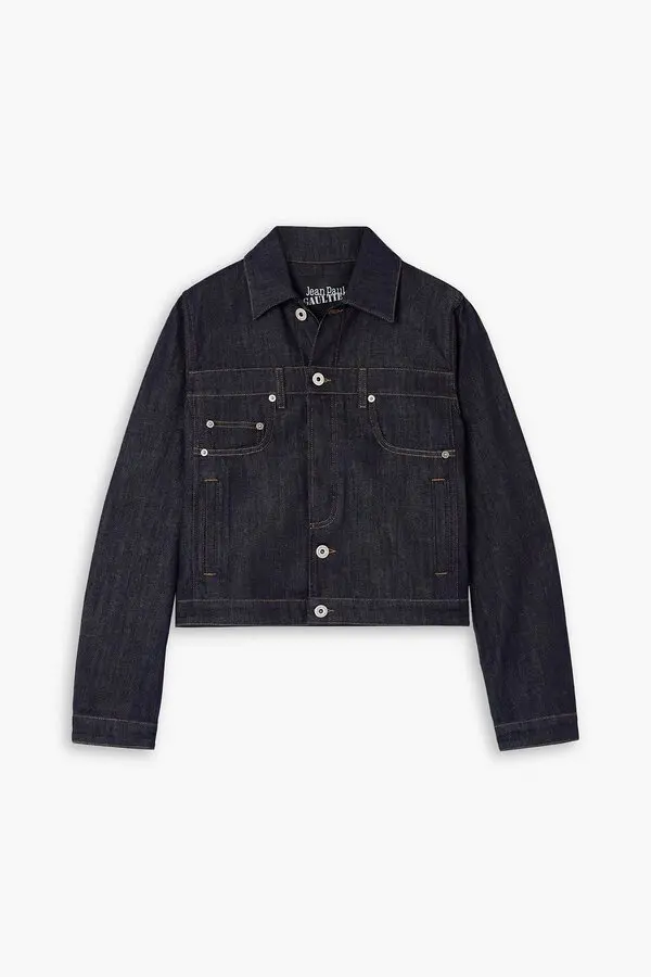 JEAN PAUL GAULTIER Topstitched Denim Jacket
