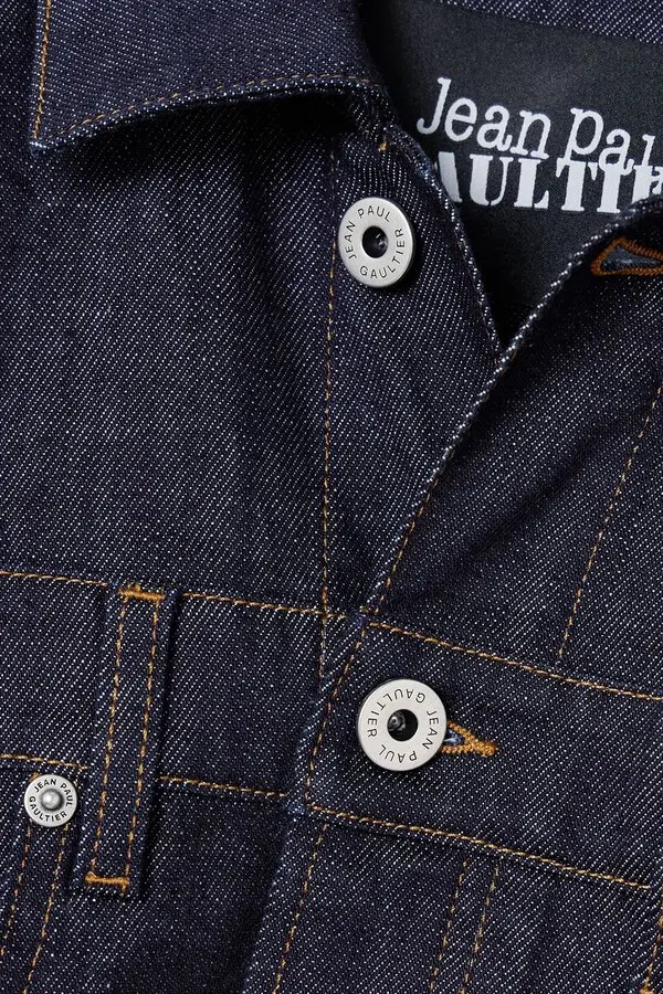 JEAN PAUL GAULTIER Topstitched Denim Jacket