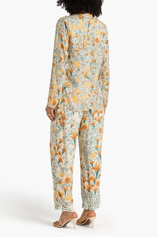 Agua Bendita Silice Capullo Floral Shirt