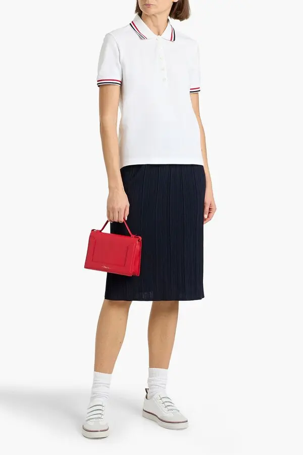 Thom Browne Ribbed Wool Skirt