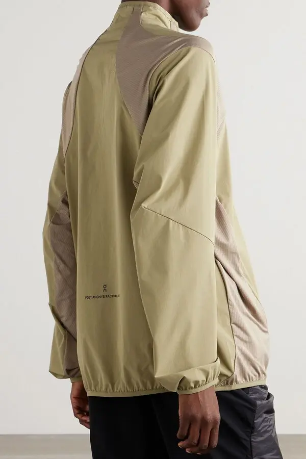 On Post Archive Facti Breaker Stretchshell And Mesh Jacket