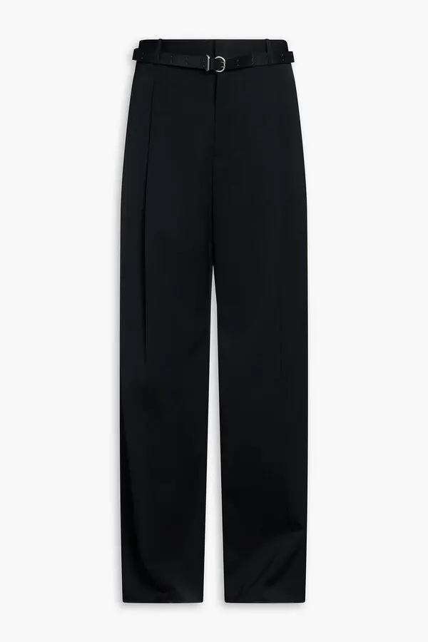 JIL SANDER Belted Wooltwill Pants