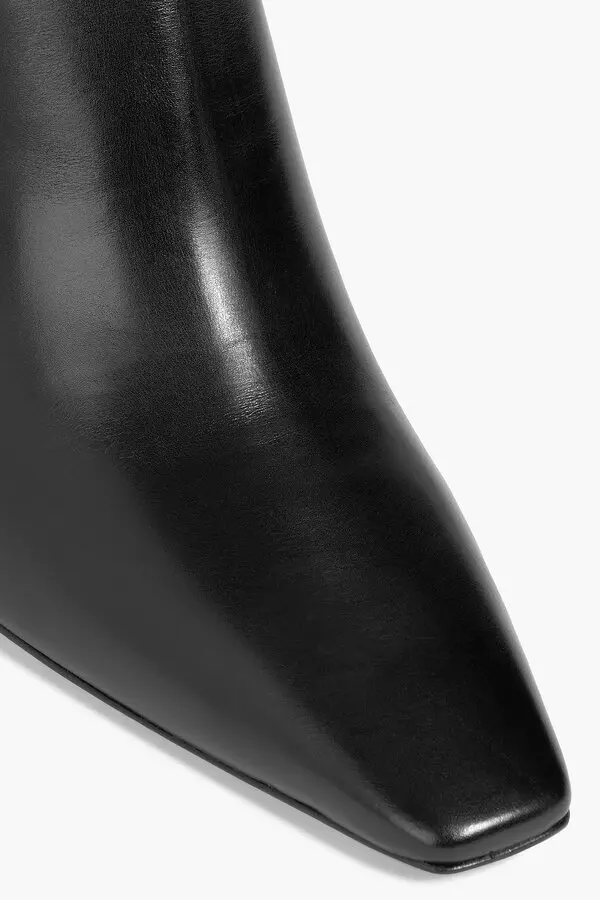 FERRAGAMO Saskia Leather Knee Boots