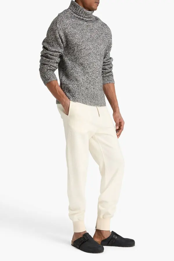JIL SANDER Tapered Woolblend Bouclé Pants