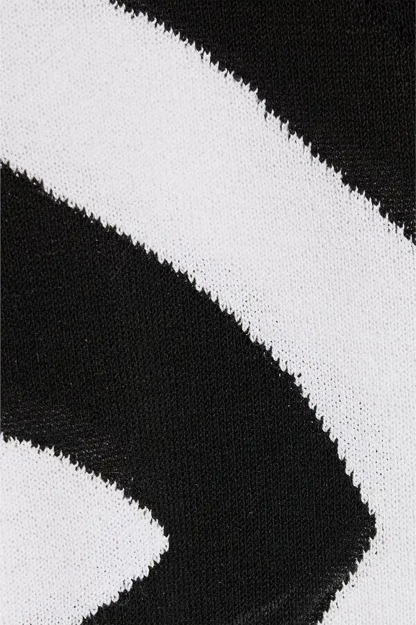 Emilio Pucci Jacquard-knit Cotton-blend Top