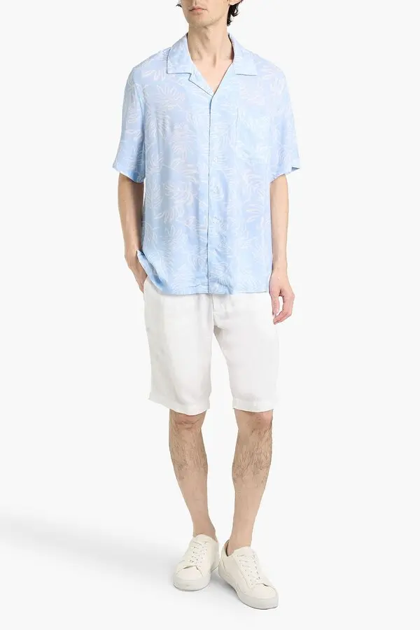 Onia Printed Woven Shirt