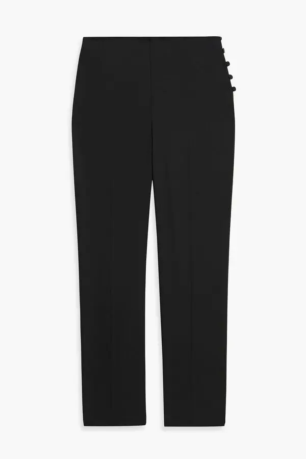 Simkhai Morrie Crepe Straightleg Pants - Black
