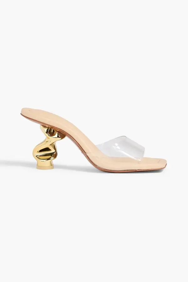 Cult Gaia Scrunch Pvc Mules