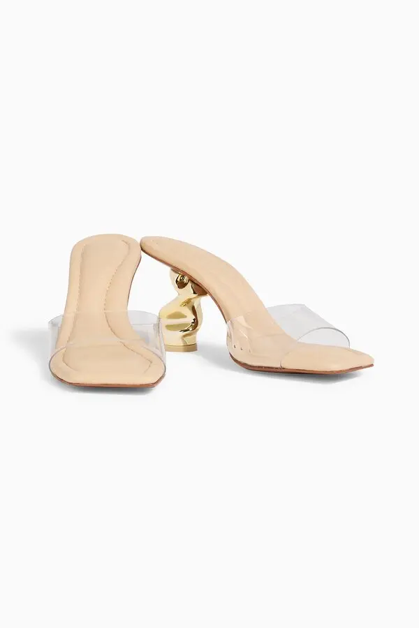 Cult Gaia Scrunch Pvc Mules
