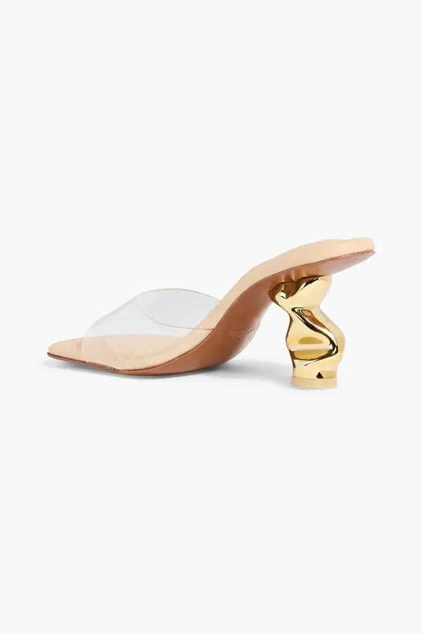 Cult Gaia Scrunch Pvc Mules