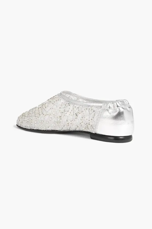 Simkhai Eden Embellished Ballet Flats