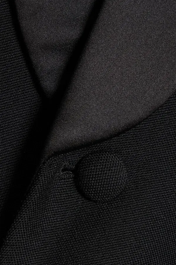 Wardrobe.NYC Satin-trimmed Tuxedo Jacket