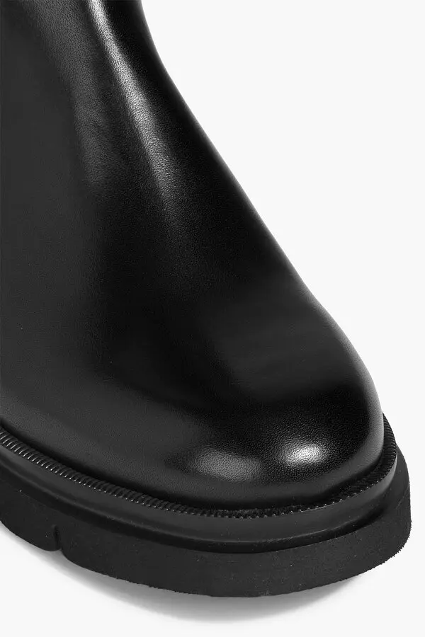 Bally Waldina Leather Knee Boots