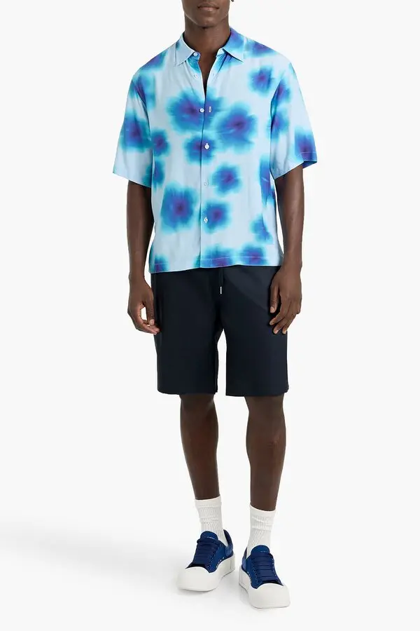 Sandro Printed Woven Shirt