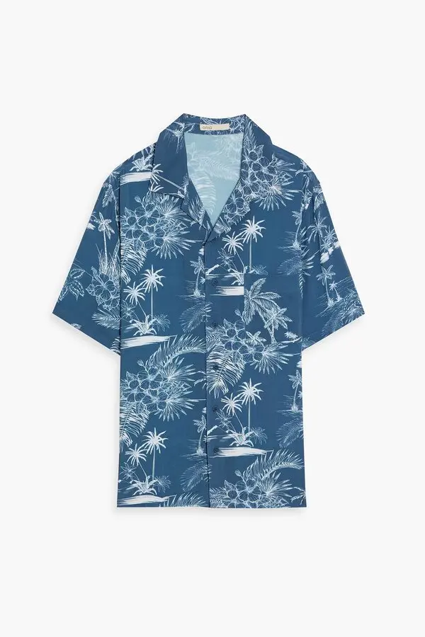 Onia Printed Woven Shirt