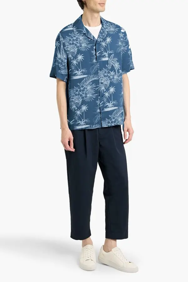 Onia Printed Woven Shirt