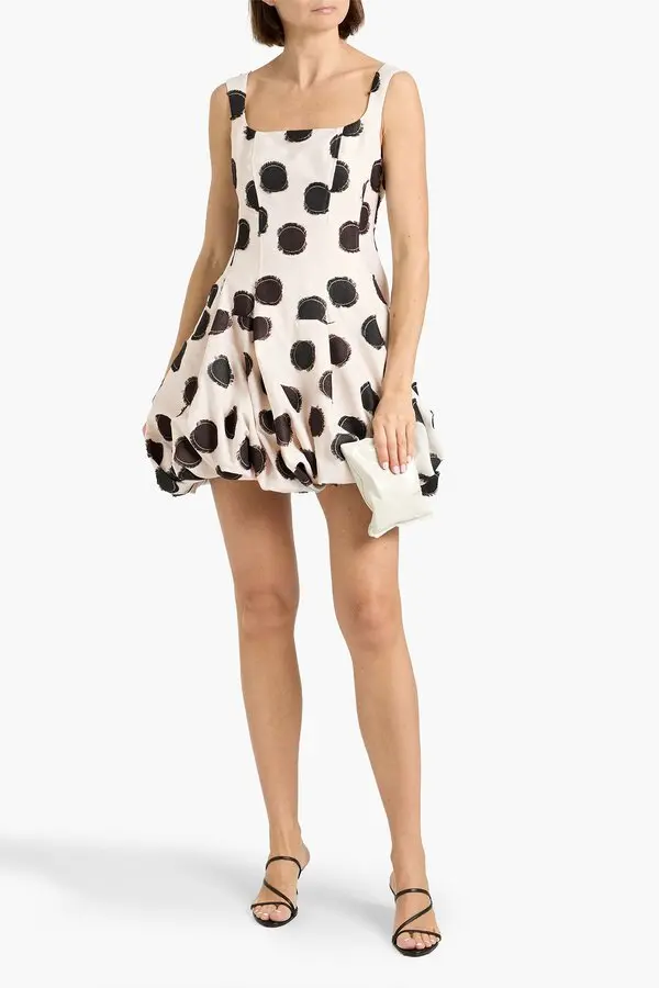 Simkhai Juni Polkadot Fil Coupé Mini Dress