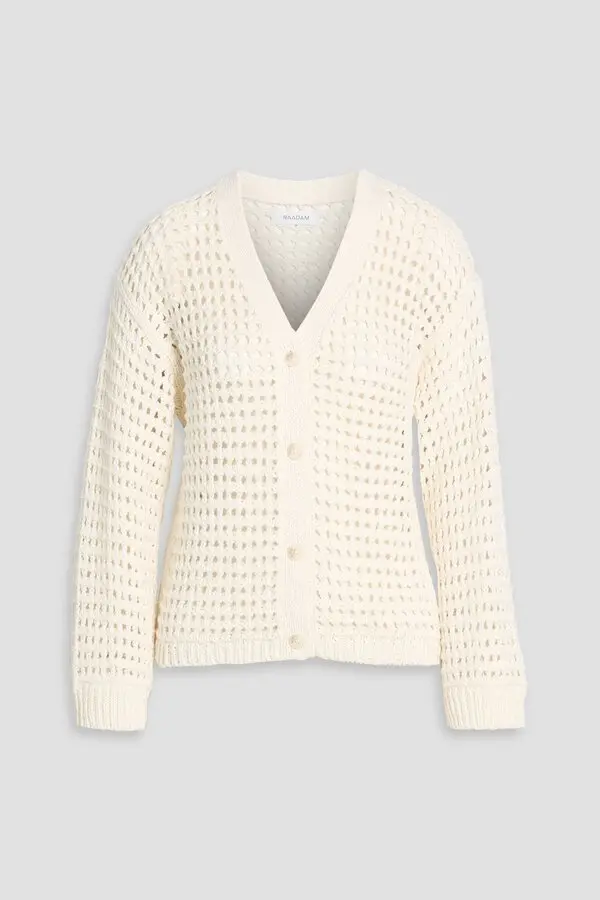 Naadam Openknit Cotton Cardigan