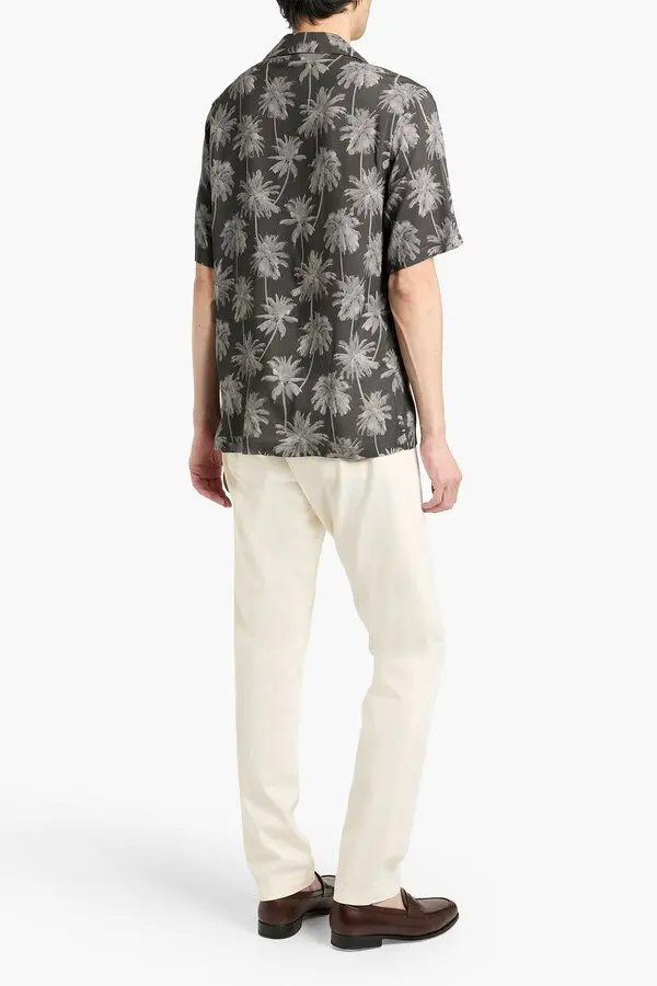 Onia Printed Woven Shirt