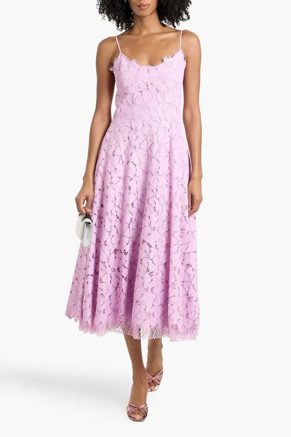 Simkhai Julia Corded Lace Midi Dress
