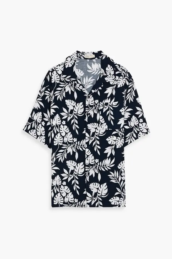 Onia Floralprint Woven Shirt