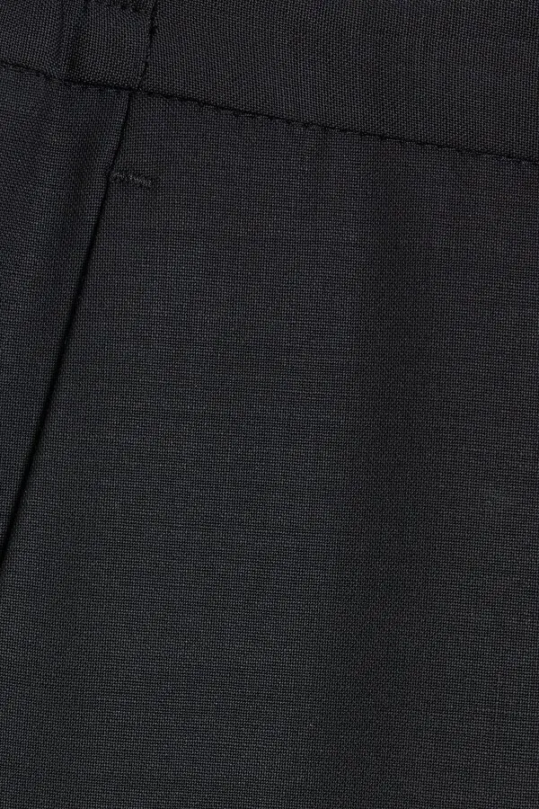 Sandro Slimfit Woolblend Pants - Dark Gray
