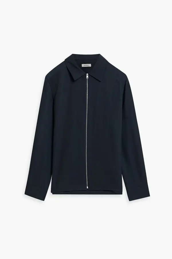Sandro Crepe Jacket