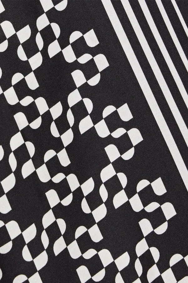 Simkhai Koda Printed Tencel™ And Silk-blend Twill Shirt