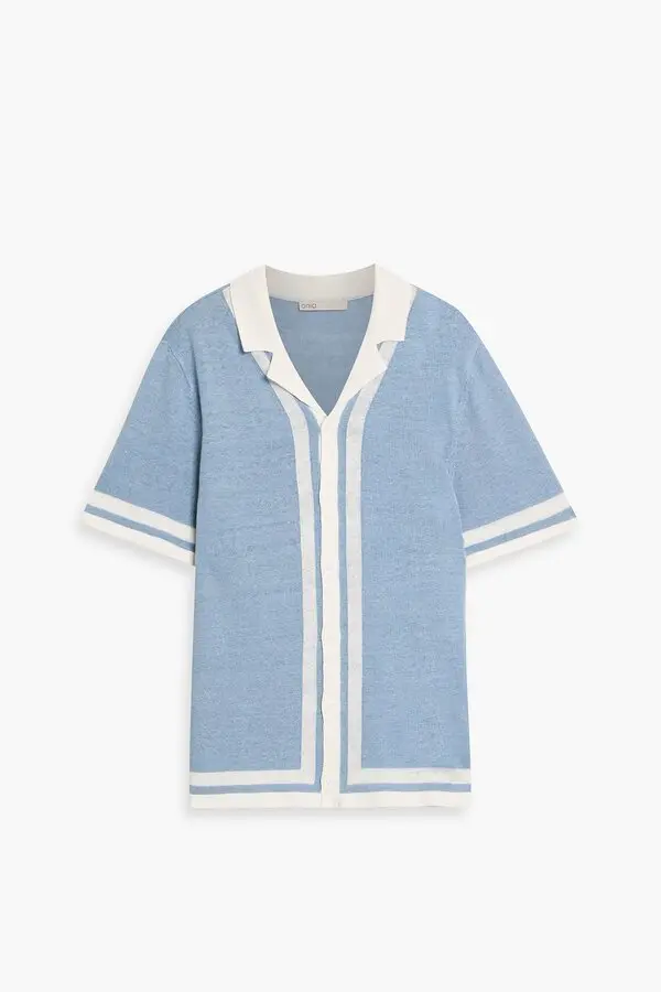 Onia Striped Linen Shirt