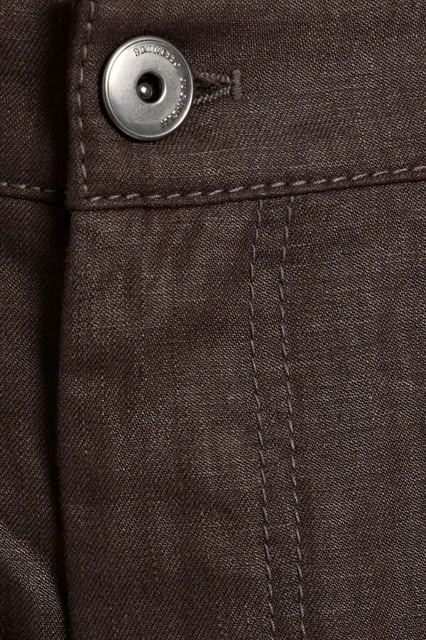 Brunello Cucinelli Linen Wideleg Pants