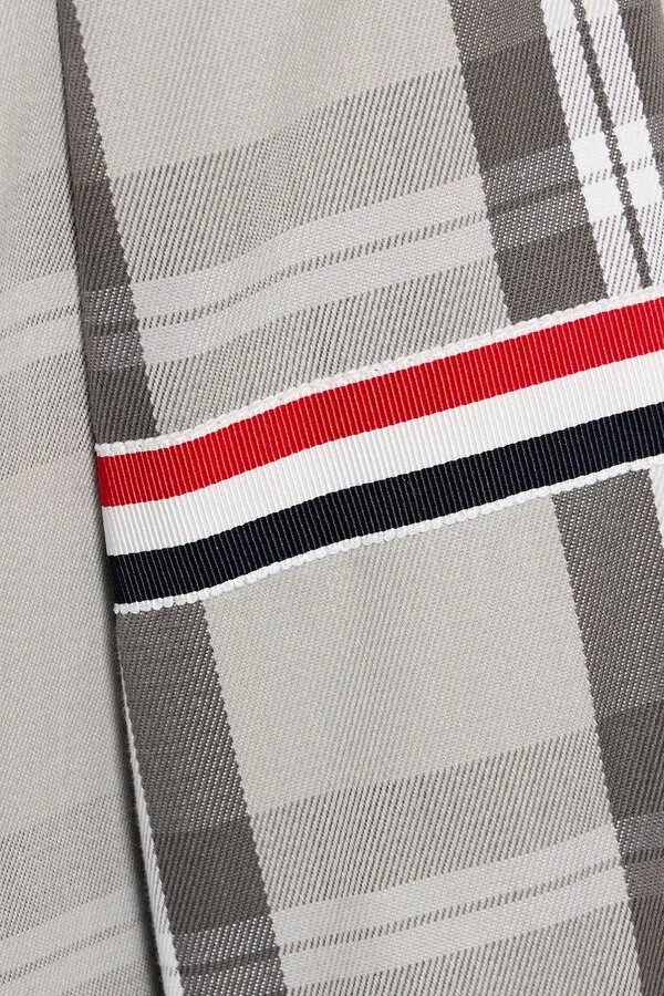 Thom Browne Checked Cottontwill Blazer