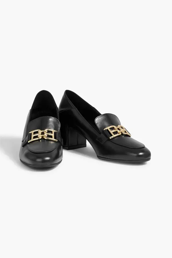 Bally Belka Embellished Leather Pumps